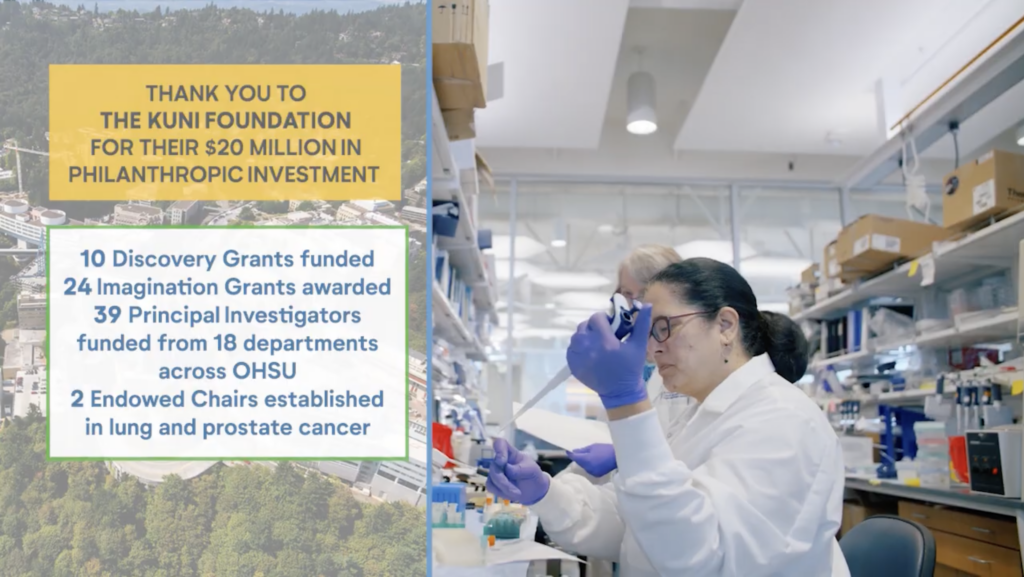 Oregon Health & Science University and Kuni Foundation celebrate $20 million philanthropic ...